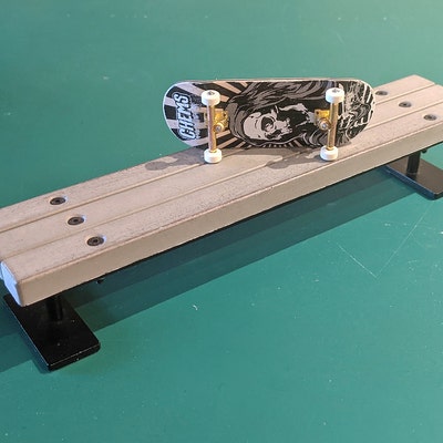 Fingerboard Ramp Mold: Concrete Barrier 2 - Etsy
