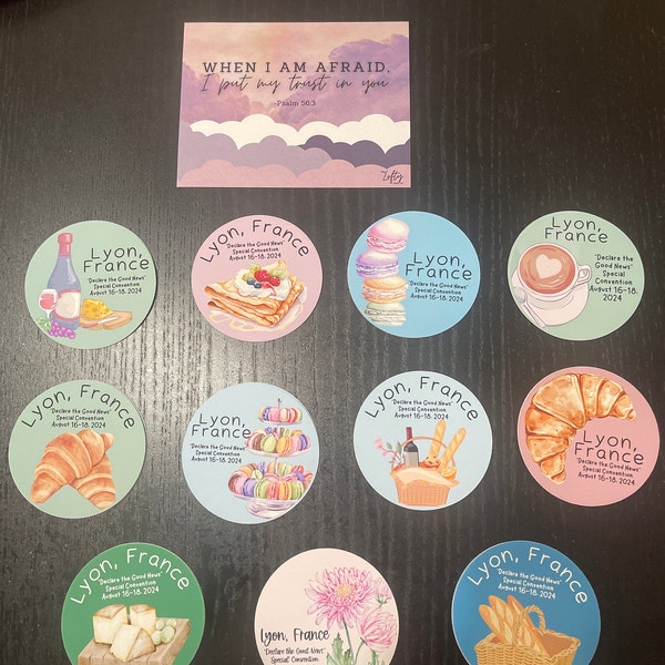 JW Suva, Fiji Special Convention 2024 Gifts, Stickers, Magnets Muted ...