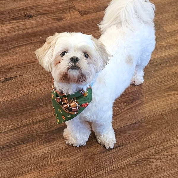 Christmas Dog Bow Tie-black, Red, Green & Sparkle Gold Plaid-holiday ...