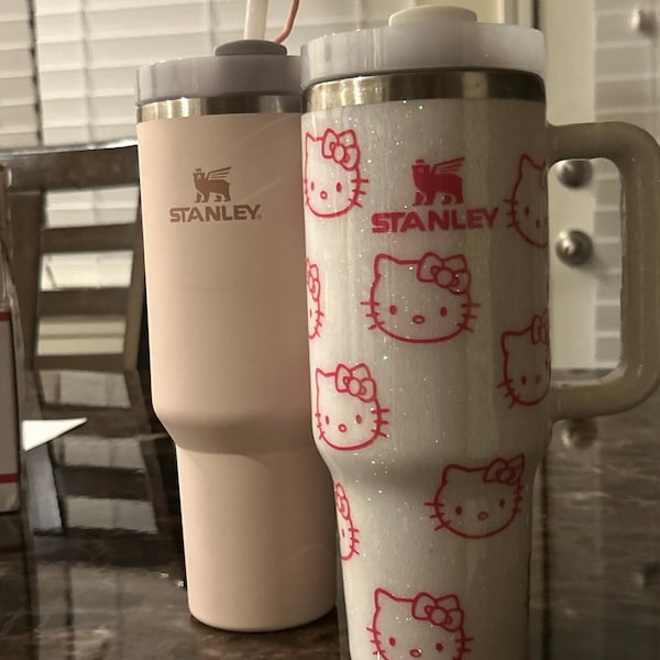 Customized Stanley Tumbler Ombré NEON Tumbler 40oz Personalized Neon ...