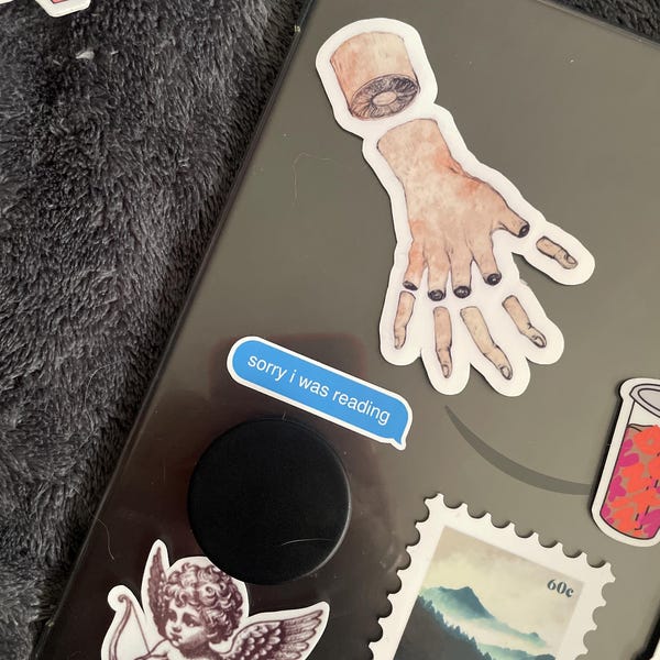 Stay Positive Sticker, Mental Health Sticker, Cute Positivity Vinyl ...