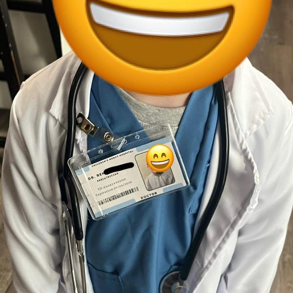 Editable Hospital Staff ID | Doctor ID Badge | Doctor Badge Id ...