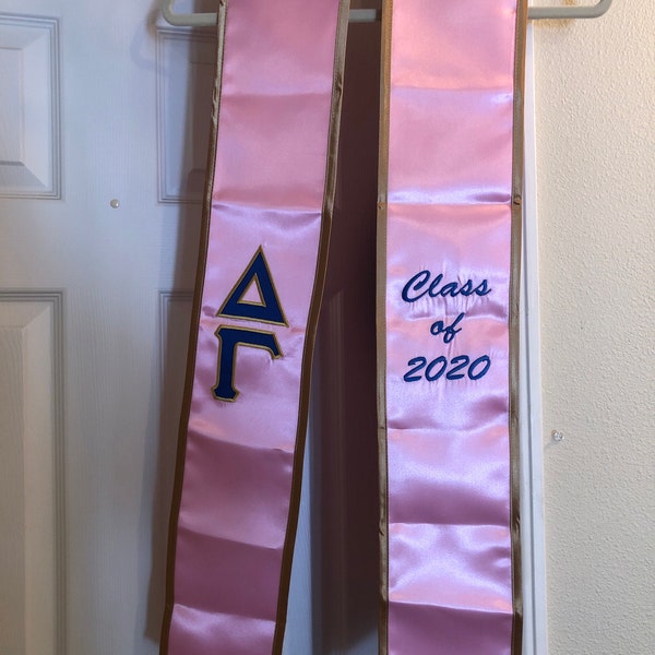 Blank Deluxe Graduation Sash Stole With Trim - 3 Pack - Etsy