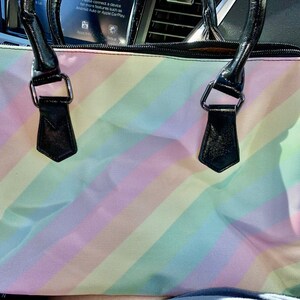 Pink Bats Bag Pastel Goth Hot Pink Bats Purse Vegan Leather - Etsy