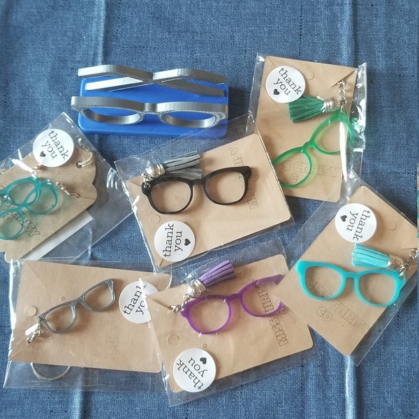 Eyeglass Keychain Acrylic - Etsy