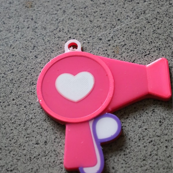 Blow Dryer NFC Keychain STL/3MF Digital File Download Hairdresser Salon ...