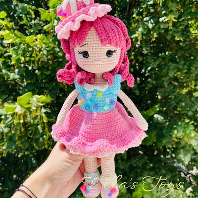 Hazel Doll Pattern Pdf TUTORİAL ENGLİSH & SPA - Etsy
