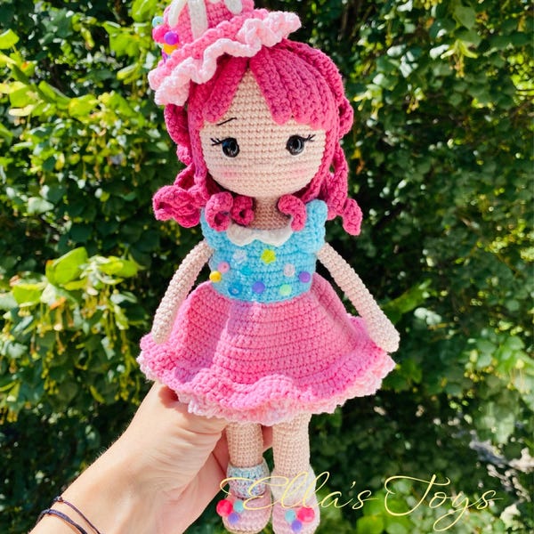 Tina Doll Pattern Pdf TUTORİAL ENGLİSH & SPA - Etsy