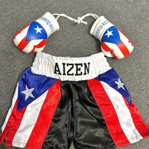 Mexico/puerto Rico Baby Boxing Set: Gloves, Shorts and Gloves - Etsy