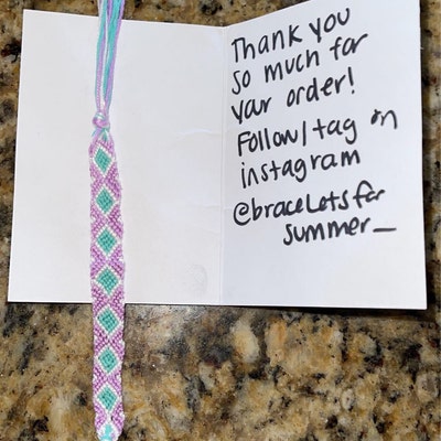 Friendship Name Bracelets - Etsy