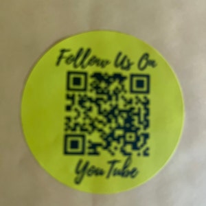 100 Stickers QR Code Stickers Small Business Stickers 2inch - Etsy