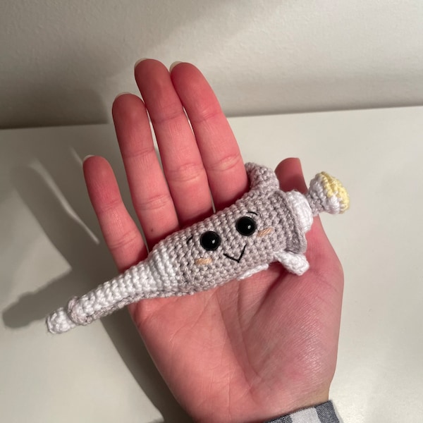 Micropipette Amigurumi Crochet Pattern, Pipette Crochet Your Own Cute ...