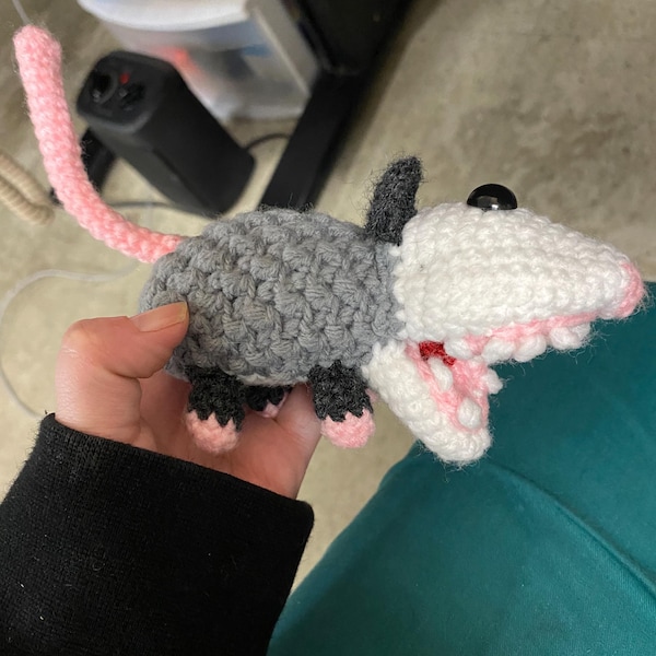 Crochet Pattern - Screaming Opossum - ***please Read Before Purchasing ...