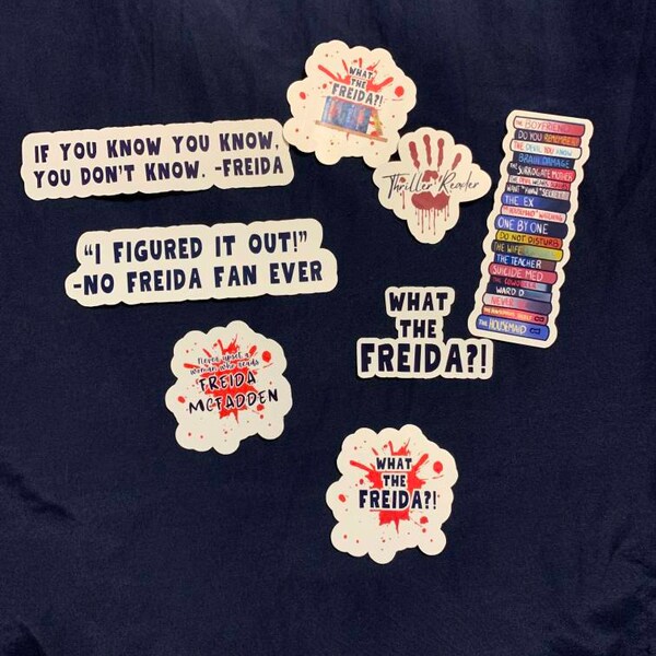 Bookstack Sticker Thriller Pack, Small Gifts, Gifts for Book Lovers ...
