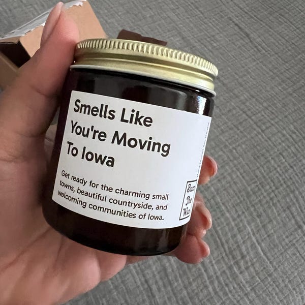 Smells Like You're Moving to New York Soy Candle | Personalized Gift ...