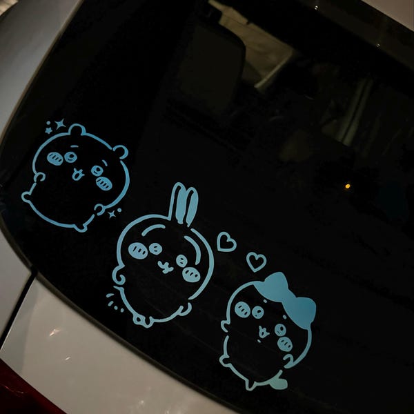 Smiski Sitting and Thinking Vinyl Decal Sticker Laptop Sticker Decal ...