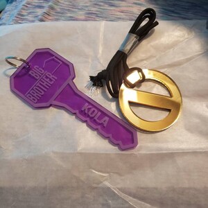 Personalized Big Brother Keys LARGE | Etsy