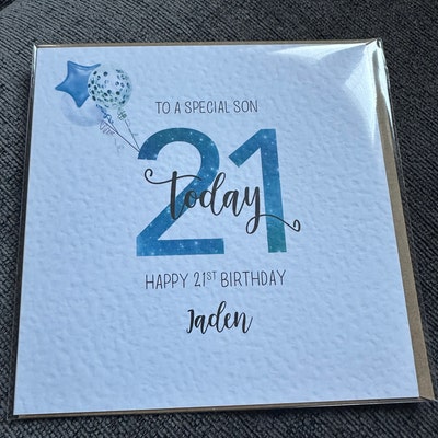 30th Birthday Card, 30th Birthday Gift for Men, Personalised 30th ...