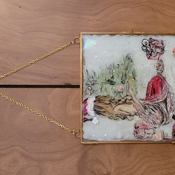 The Vain Mermaid, Mermaid Art, Mermaid Decor, Mermaid Figurine, Mermaid ...