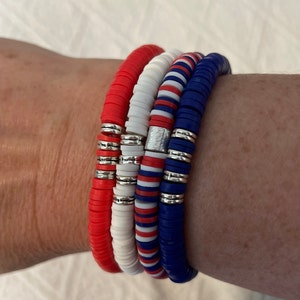 Heishi Bracelet Stack Boho Jewelry for Women Bracelets Wife - Etsy