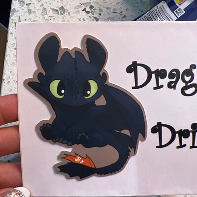 Little Toothless Dragon Sticker - Etsy
