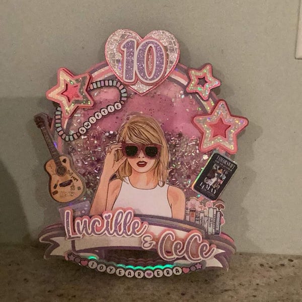 Four Ever Sweet Cake Topper 4 Ever Sweet Donut Theme Cake Topper Donut ...