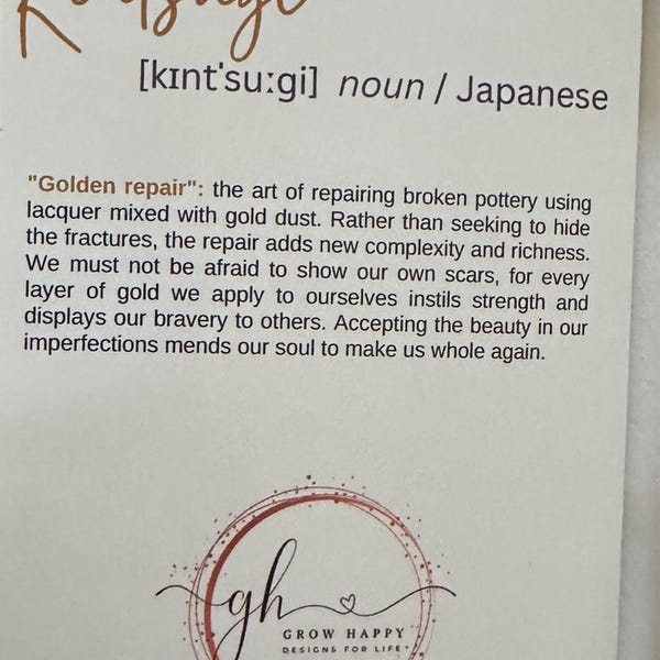 Kintsugi Poster Print | Japanese | Healing | Inspirational | Wall Art ...