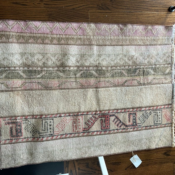 2x3 FADED DOOR MAT Rug, 2x3 Door Mat Rug, Vintage Door Mat Rug ...