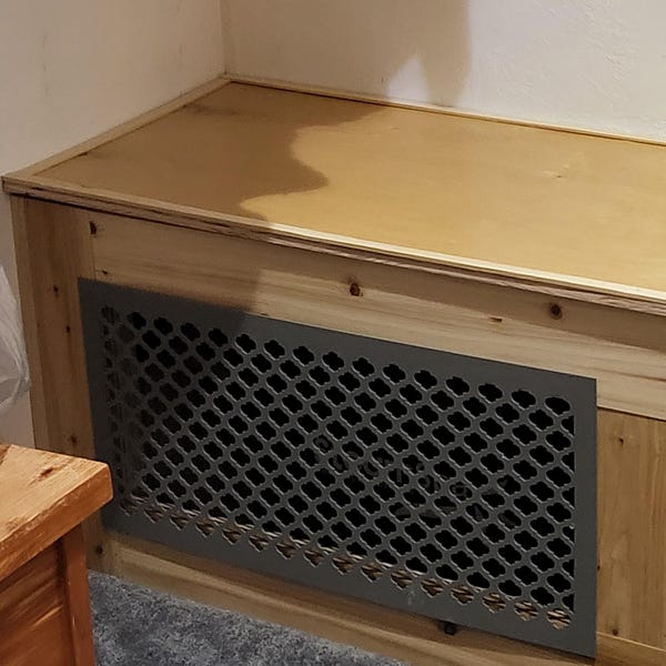 Made-to-order Metal Flat HVAC Diffusers - Artisan Crafted Home Decor ...
