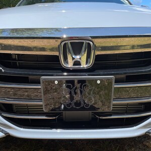 Custom white License Plate Car Tag Personalized - Etsy