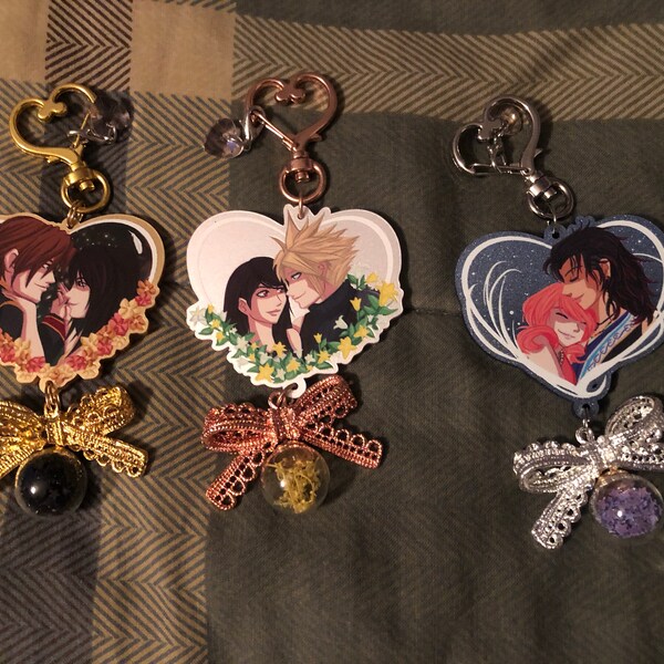 Final Fantasy Couples VII VIII XI X Xii Xiii Valentine's Day Shipping ...