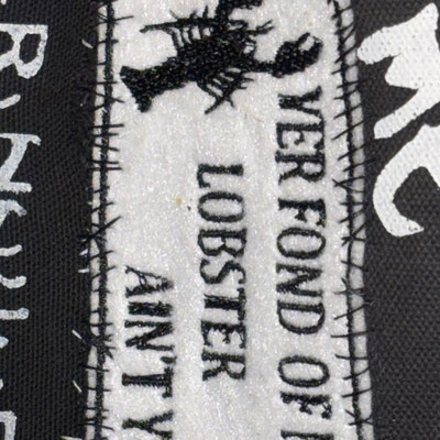 Scream What's Your Favorite Scary Movie Embroidered Sew-on / Diy Patch ...