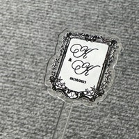 Birthday Cake Topper Age in Script Font - Etsy