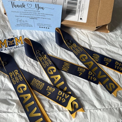 PIR Ribbons, NAVY Boot Camp Graduation Ribbons - Etsy