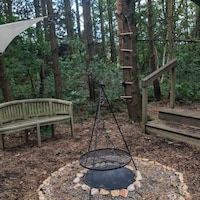 Hanging Campfire Griddle Plate - Etsy UK