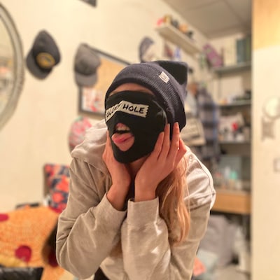 Glory Hole Mask, Gag Gift, Funny Face Mask, Glory Hole Facemask, Gag ...