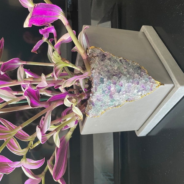 Square Crystal Planter Pots - Etsy