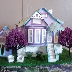 Victorian Painted Lady: Pre-cut House Kit to Make Your Own Miniature ...