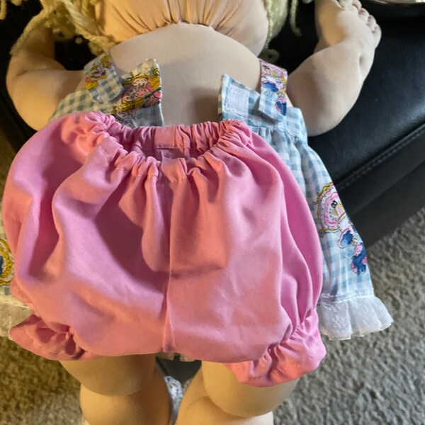 Bloomers for Your Build a Bear Bear or Rabbit and Cabbage Patch 20 ...