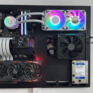 Wall Computer, Computer Wall Mount, Space Case, Open Case, Full ATX ...