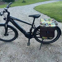 Bikybag Model M Bicycle Double Pannier Cycle Bag Bike Shopping ...