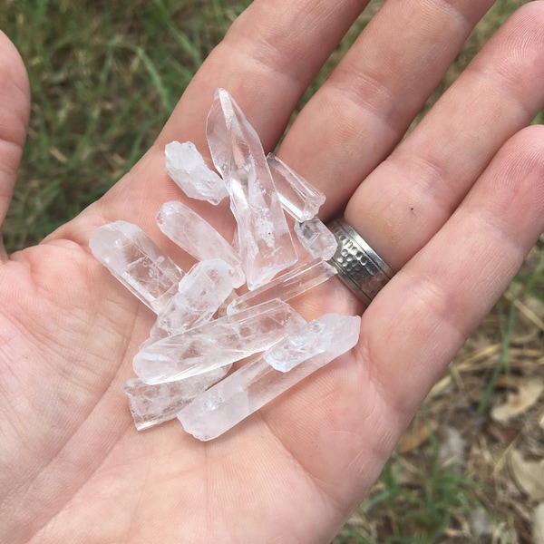 Small Quartz Crystal Shard Points, Imperfect Bulk Crystals *READ ...