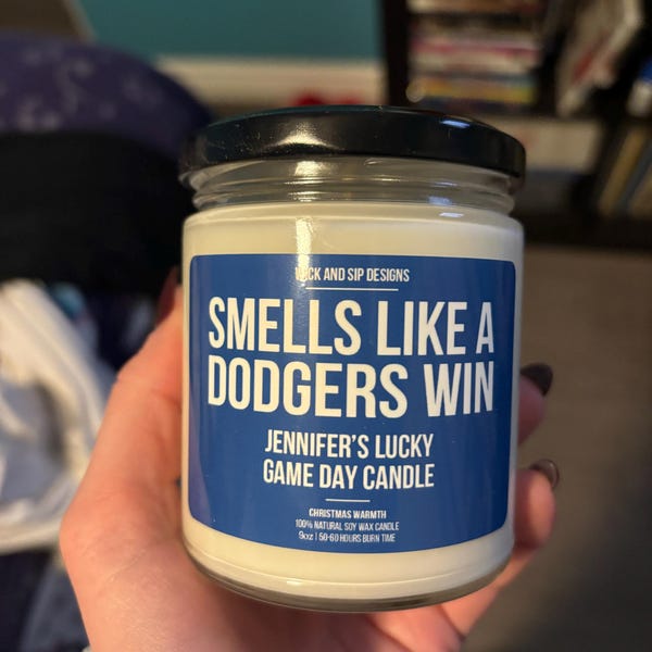 Smells Like A Chiefs Win | Kansas City Chiefs My Lucky Game Day Candle ...