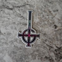 Ghost Band Logo Decal Sticker Ghost BC Nameless Ghoul - Etsy