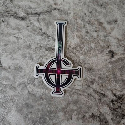 Ghost Band Logo Decal Sticker Ghost BC Nameless Ghoul - Etsy