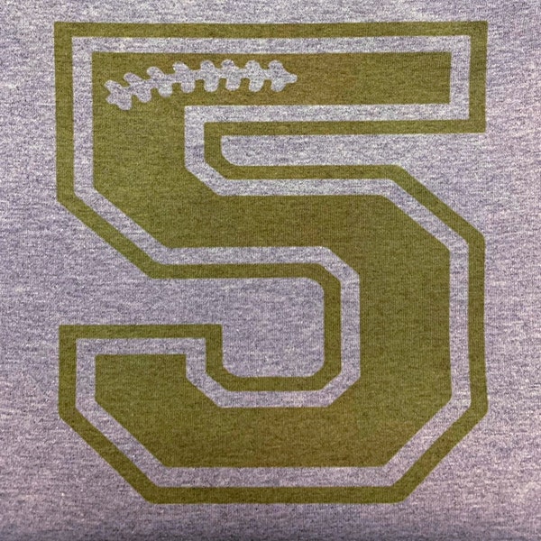 Football Numbers SVG Sports Font Numbers Svg Dxf Pdf Iron on Sports ...