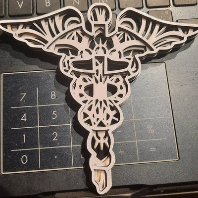 Layered Medical SVG DXF Files for Laser Cut Doctor Svg 3D - Etsy Canada