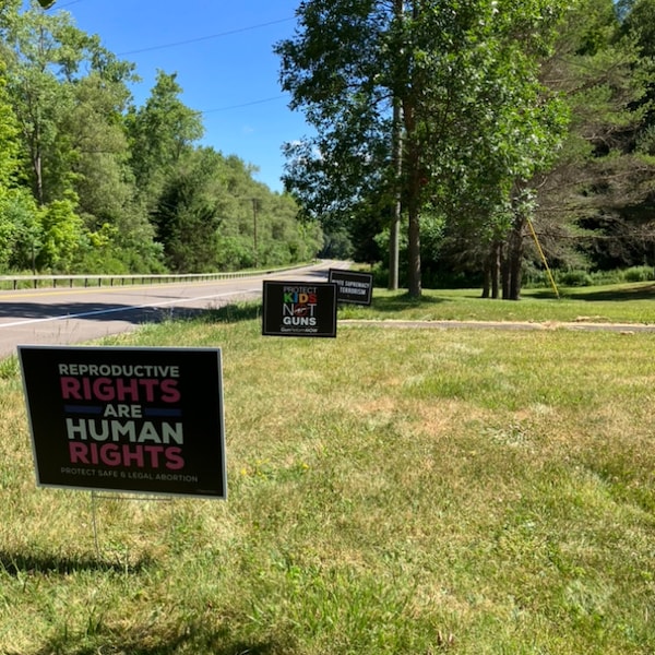 Protect Kids Not Guns Yard Sign // 2-sided // Protest Sign // Gun ...