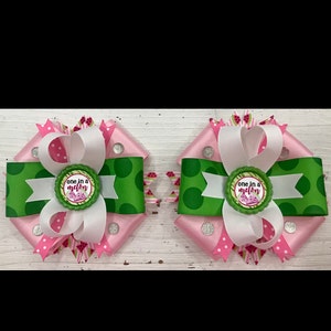 Purple Letter M Bow Holder / Free Bow - Etsy