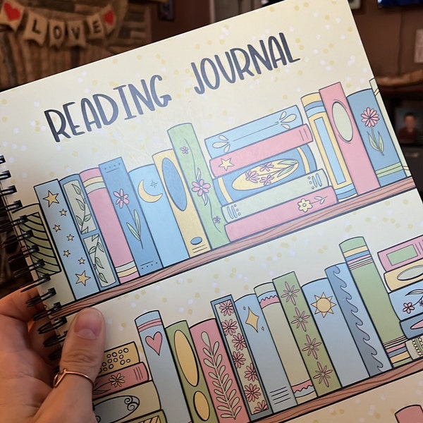 Reading Journal, the Perfect Journal for Readers, Track up to 50 Books ...